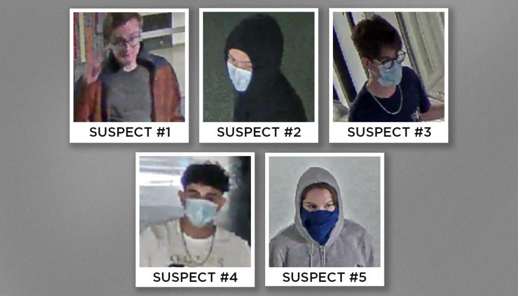 Police looking for suspects who illegally entered a school in Hamilton ...