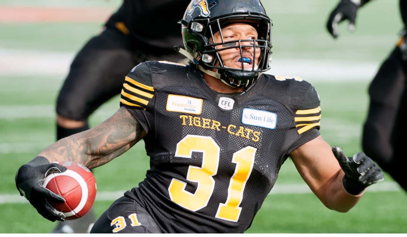 Hamilton Tiger-Cats' vet runs off with CFL weekly honour | INthehammer